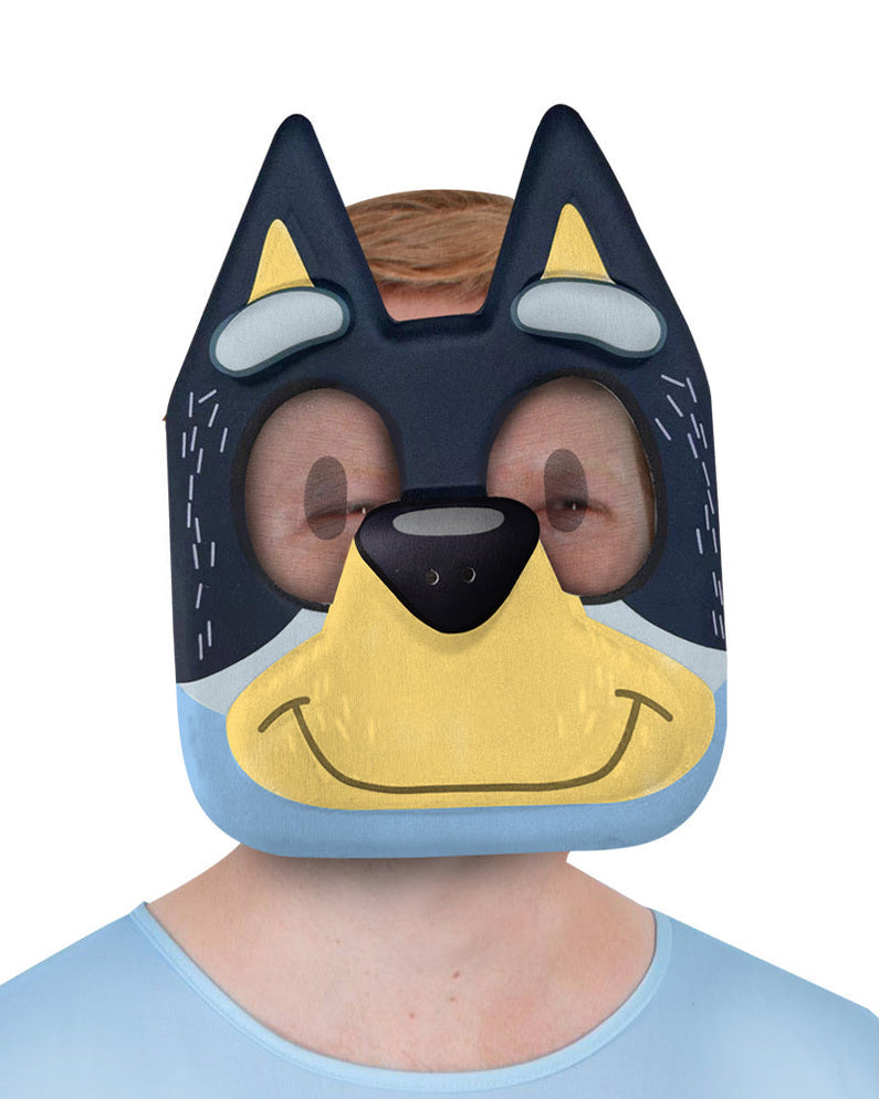 Bandit EVA Mask for Kids & Adults - Bluey | Costume Super Centre