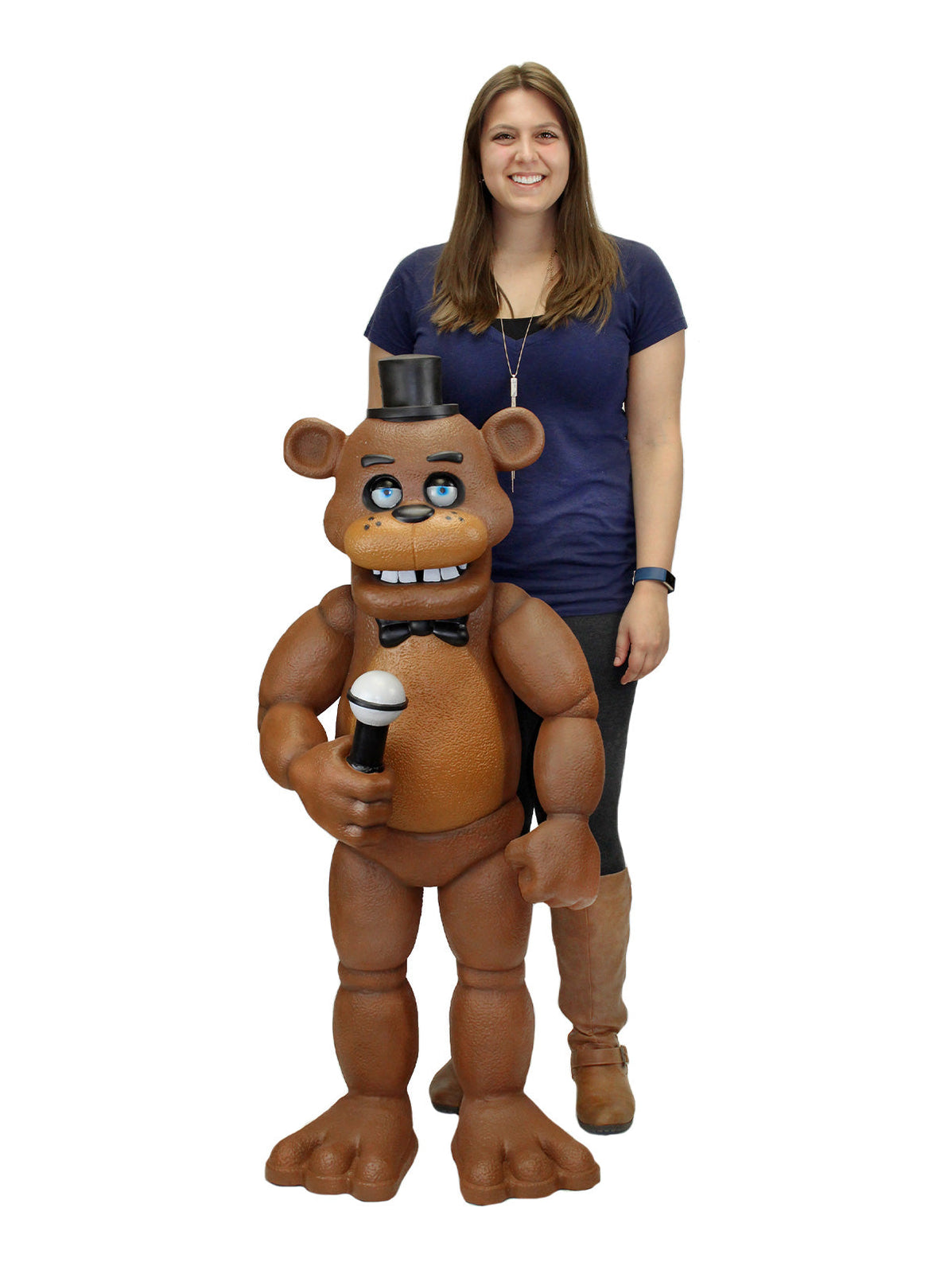 Freddy Fazbear 4' Foam Replica Five Nights at Freddy's Costume Super ...