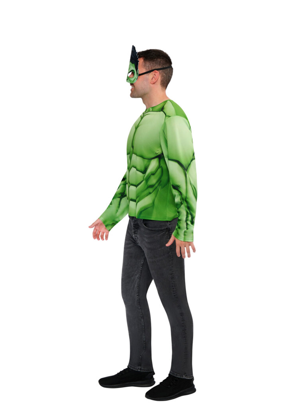 Hulk Costume Top & Mask Set for Adults - Marvel | Costume Super Centre