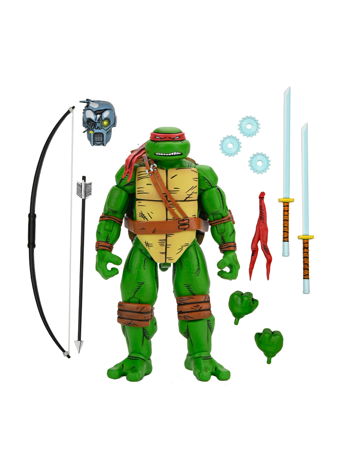 TMNT Mirage Comics Leonardo 7" Scale Action Figure Costume Super Centre ...