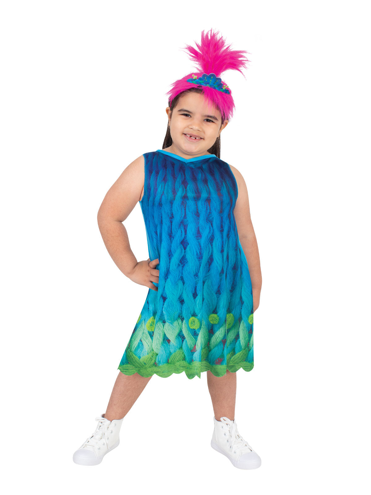 Poppy Costume for Kids - Dreamworks Trolls 3 | Costume Super Centre