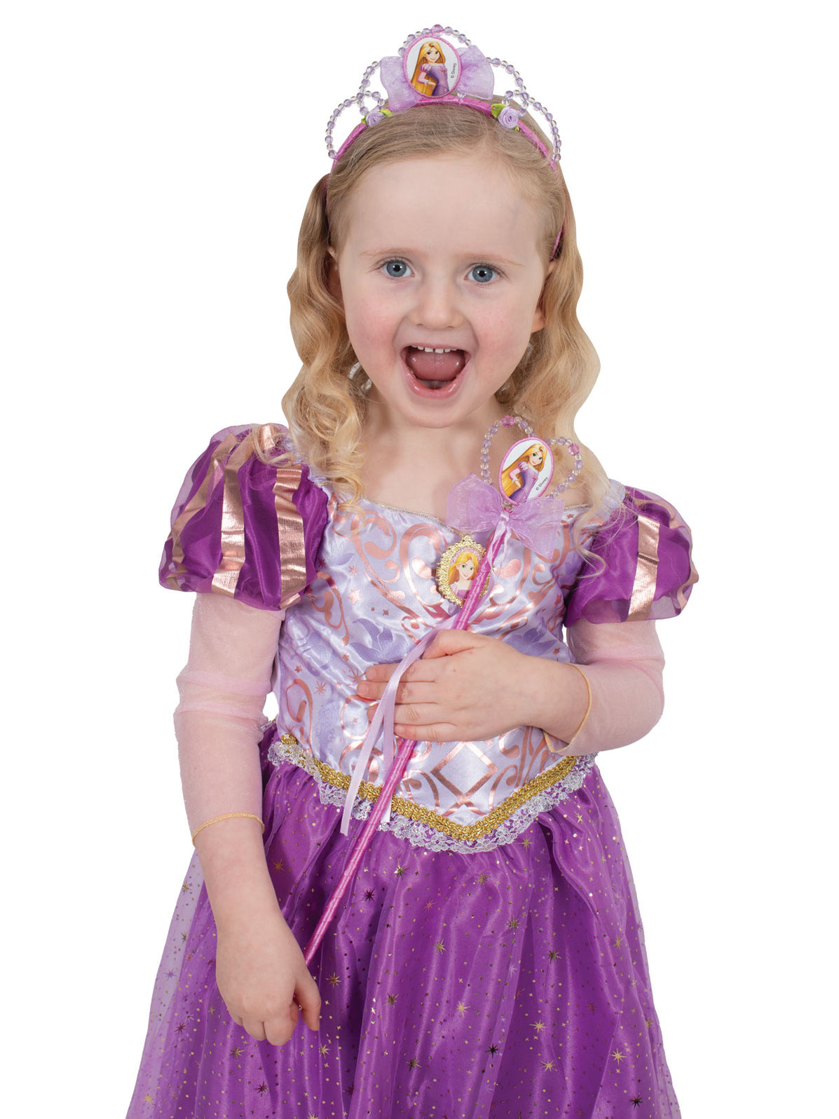 Rapunzel Beaded Tiara for Kids - Disney Tangled | Costume Super Centre