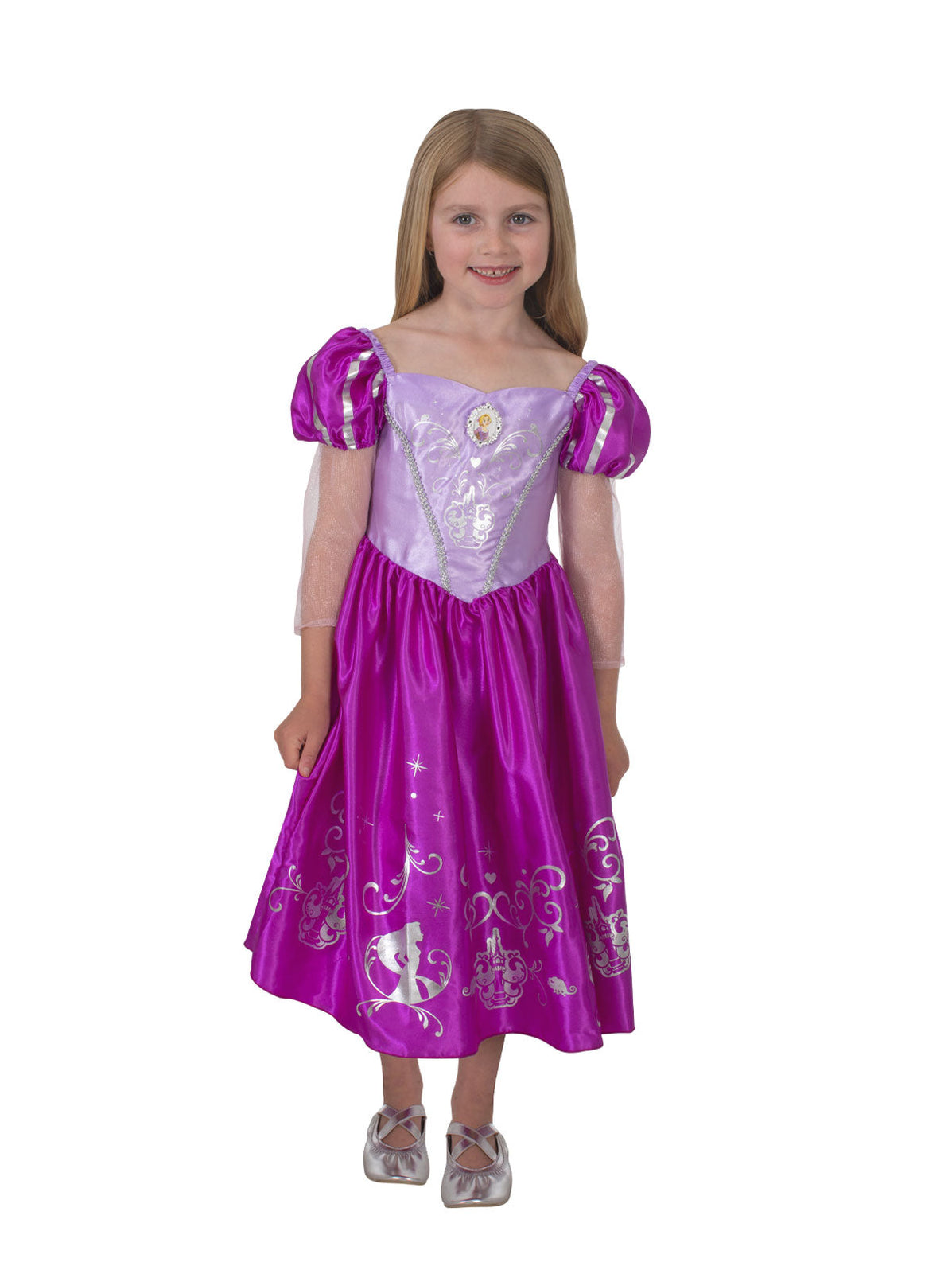Rapunzel Deluxe Cloak Costume for Kids - Disney Tangled | Costume Super ...