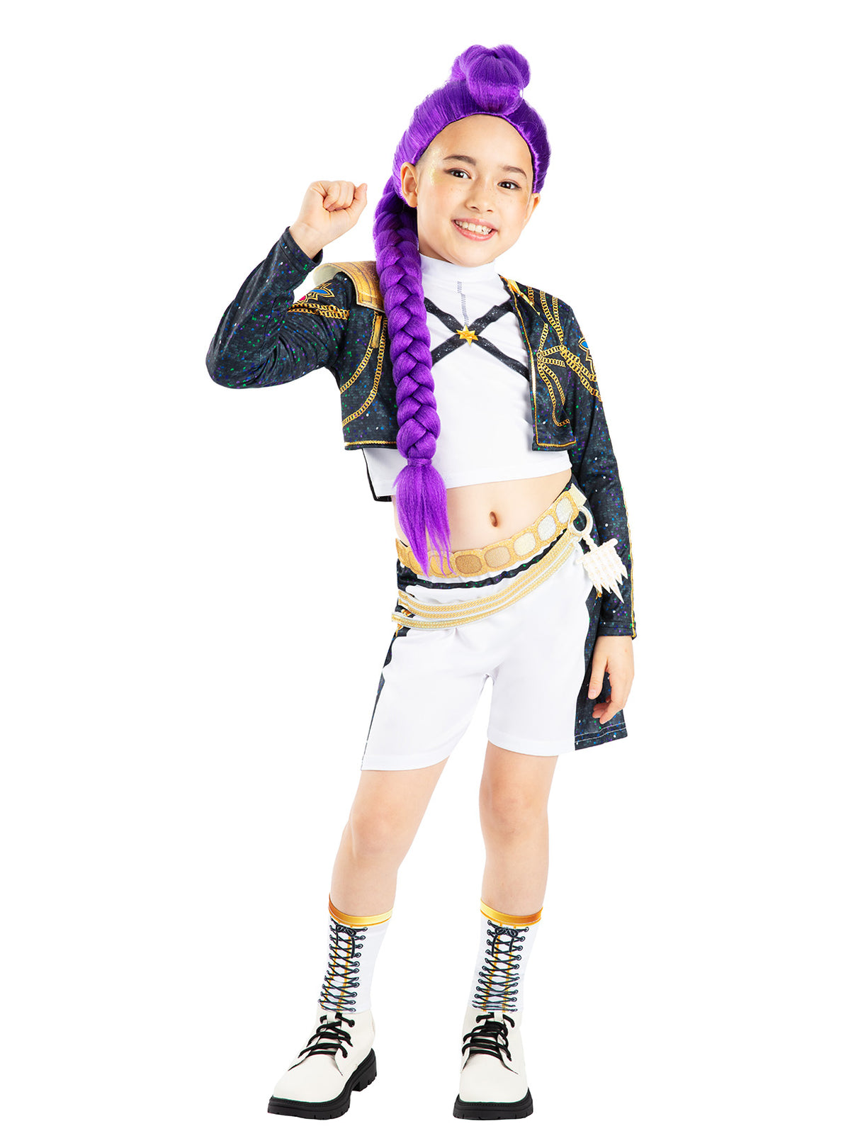 Rumi Gold Deluxe Costume for Kids - K-Pop Demon Hunters | Costume Super ...