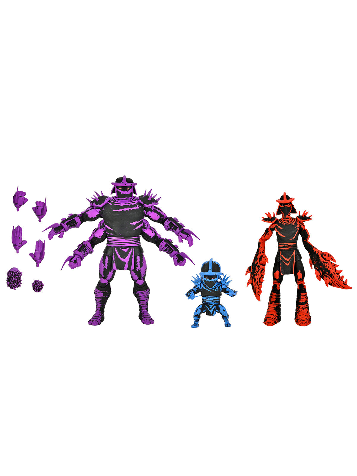 Shredder Clones Box Set Mirage Comics 7" Action Figure TMNT NECA ...
