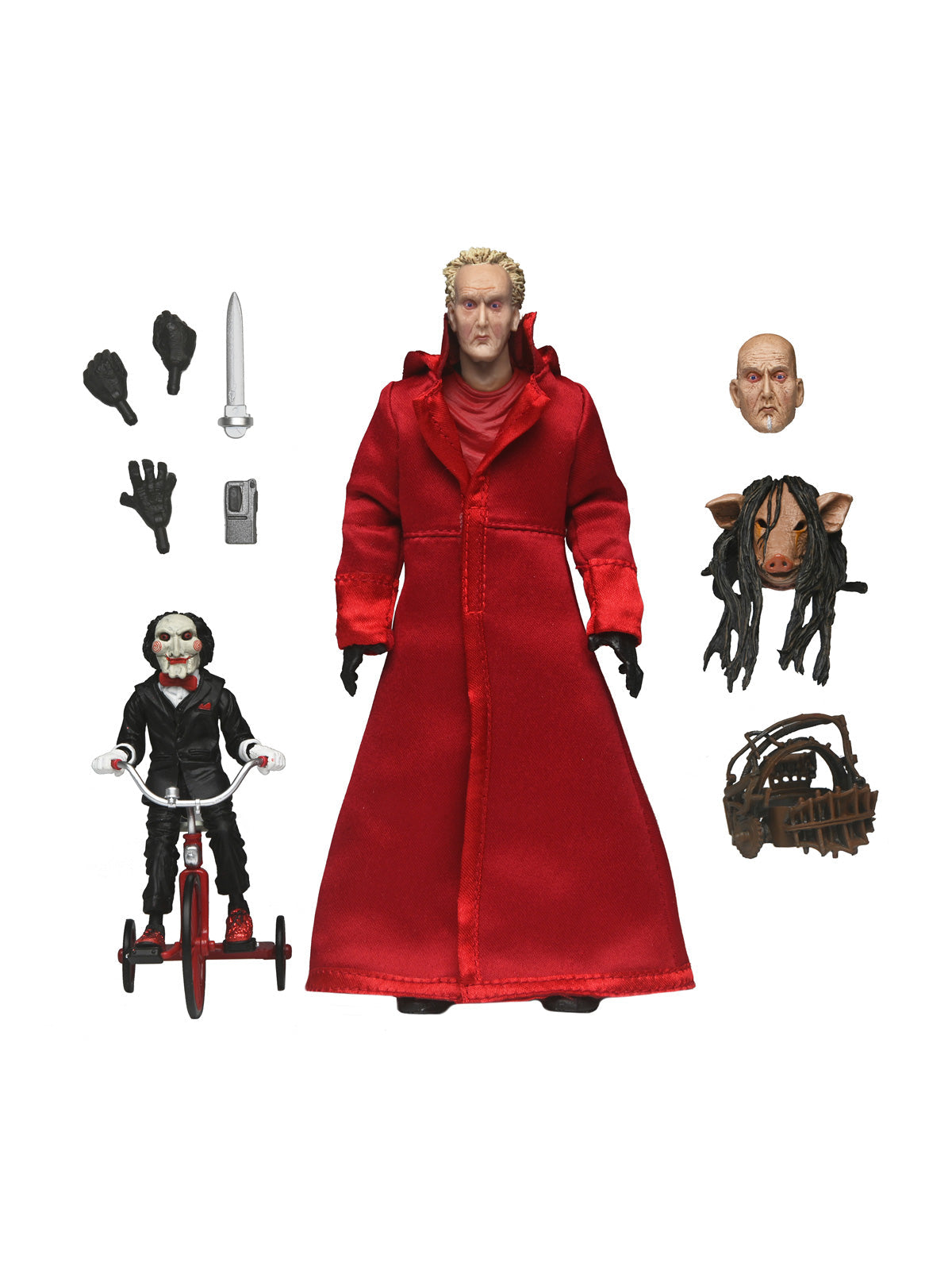 Saw Ultimate Jigsaw Killer Red Robe 7" Scale Action Figure Costume ...