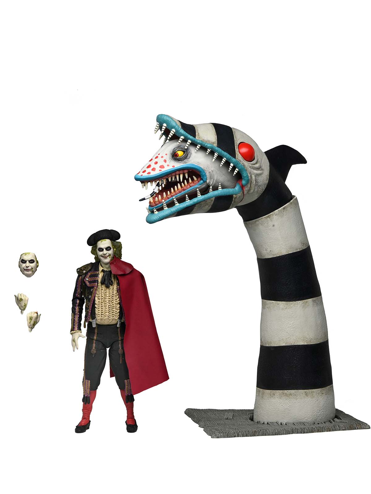 Ultimate Matador Beetlejuice & Sandworm Action Figure NECA Collectibles ...