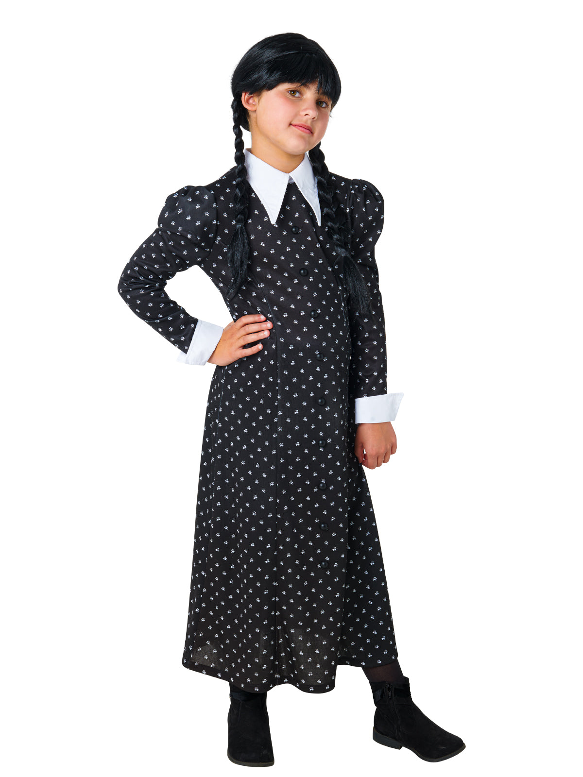 Wednesday Addams Deluxe Costume for Kids - Wednesday (Netflix ...