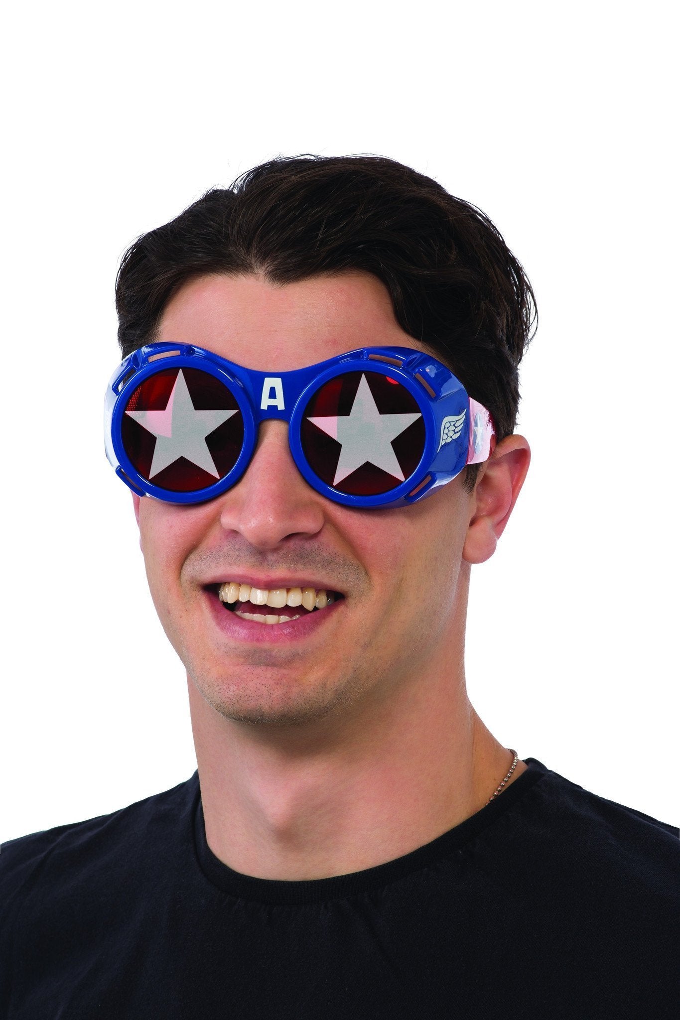 Captain America Goggles for Adults - Marvel Avengers | Costume Super Centre