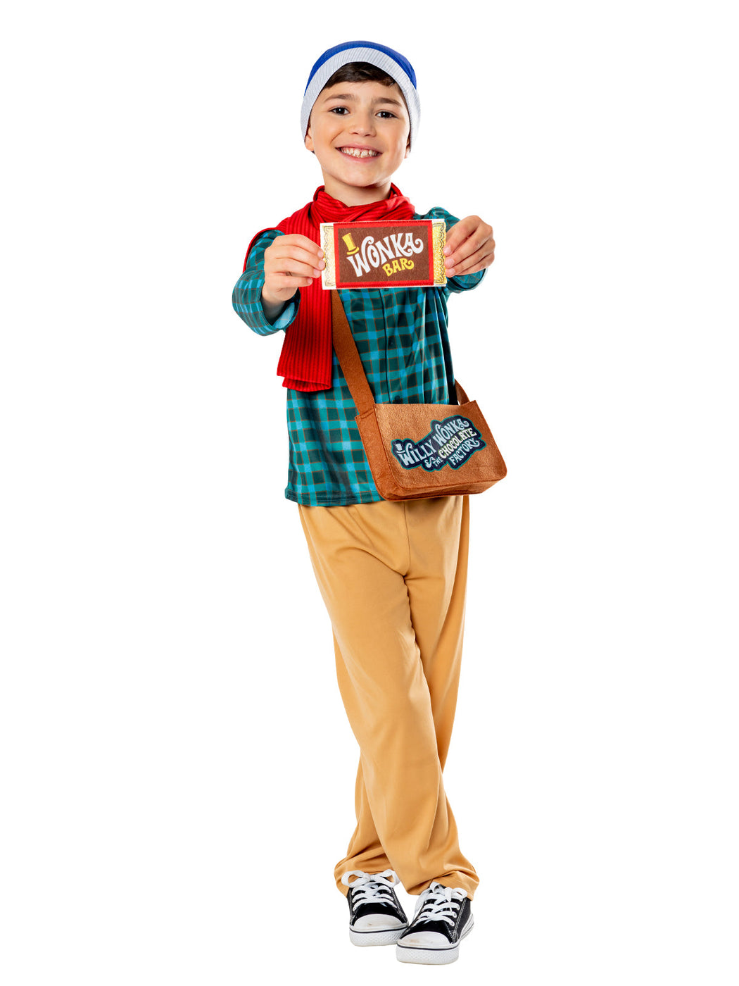 Charlie Bucket Deluxe Costume for Kids - Charlie and the Chocolate Fac ...