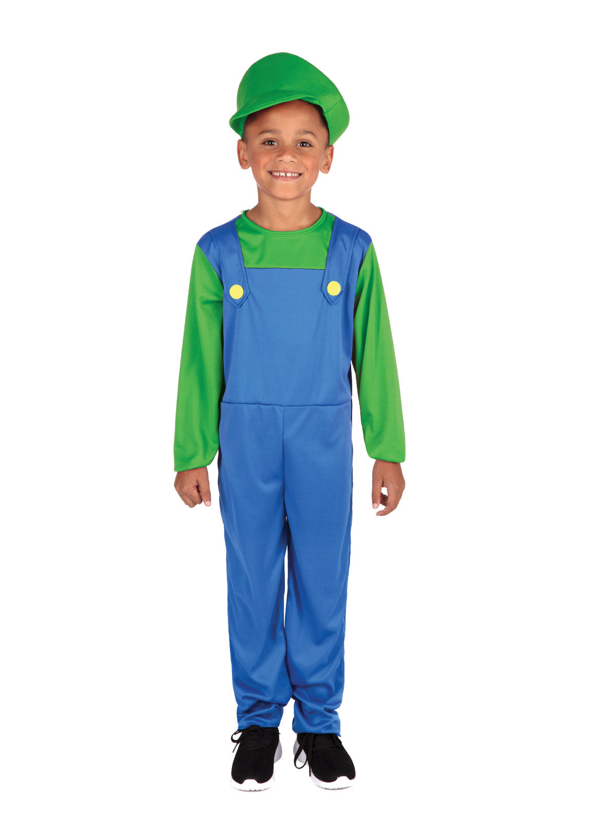 Green Plumber Costume for Kids Blue Overalls When I Grow Up | Costume ...