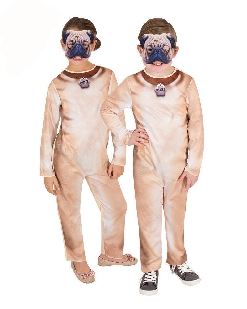 Pug Dog Costume for Kids | Costume Super Centre
