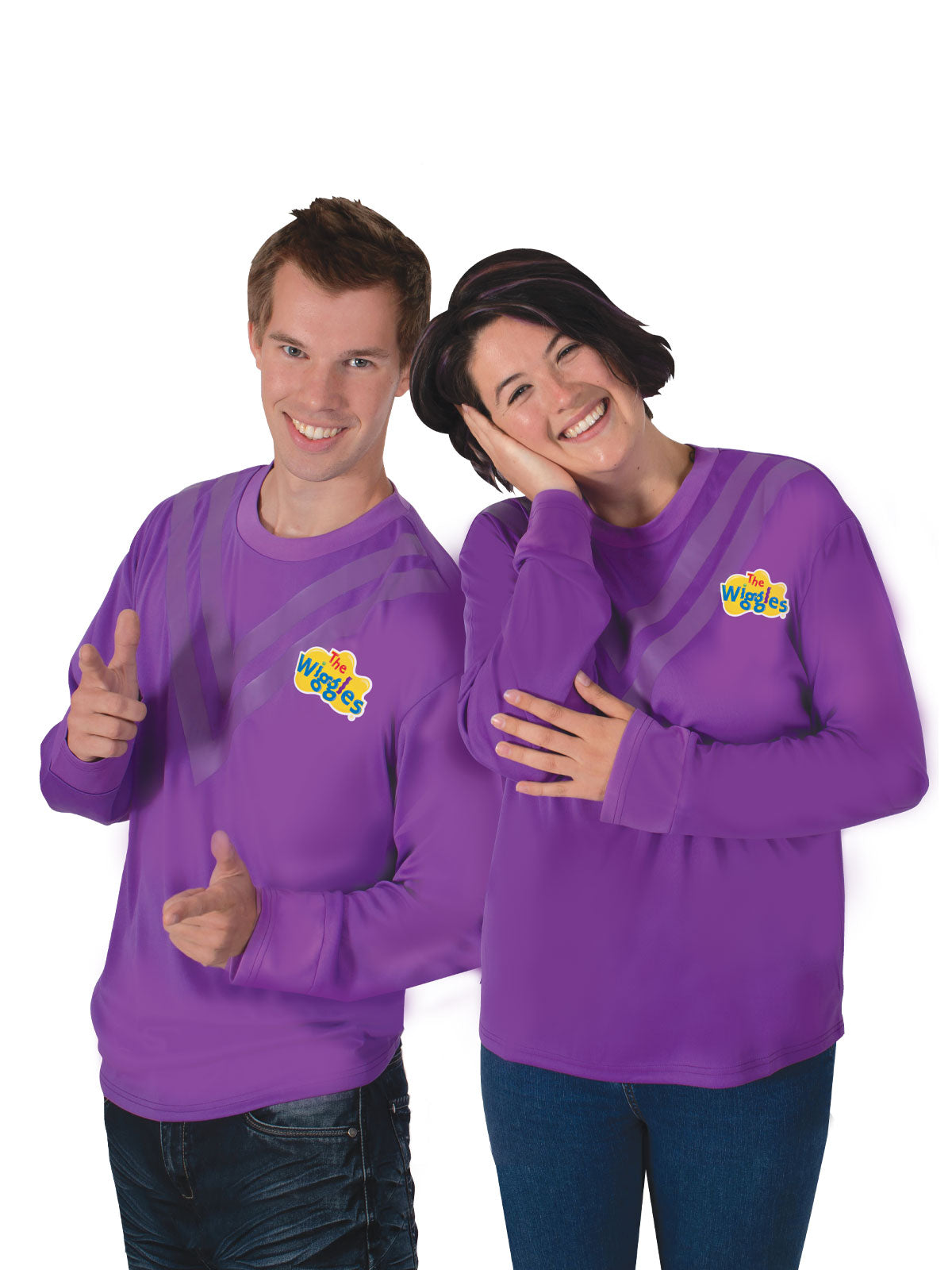 Purple Wiggle Costume Skivvy Top for Adults - The Wiggles | Costume ...