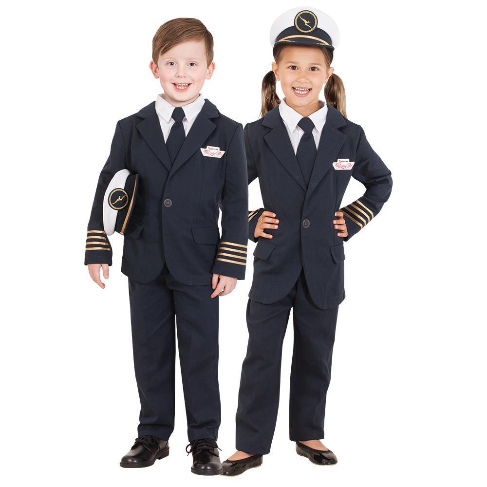 Qantas Captain Uniform for Kids - QANTAS | Costume Super Centre
