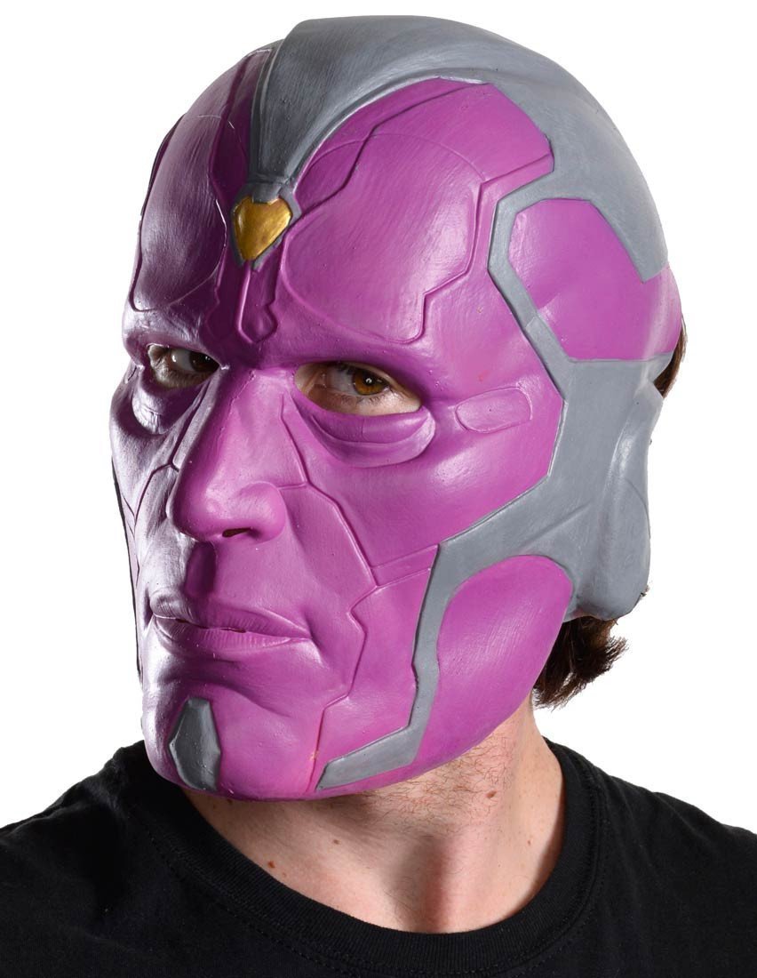 Vision 3/4 Mask for Adults - Marvel Avengers | Costume Super Centre